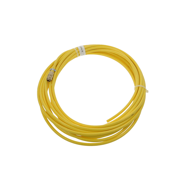 Steel/haspel slang 5x8mm geel flex – snelkoppeling 1x rectus inw ...